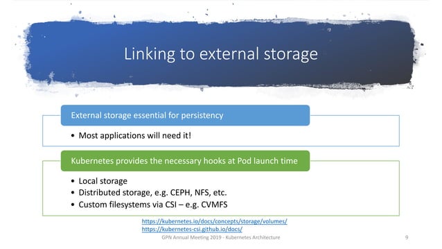 An overview of the Kubernetes architecture | PDF