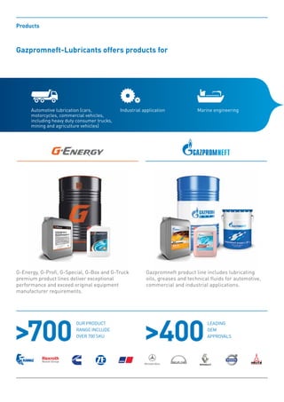 Gazprom Neft Industrial | PDF