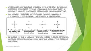 Grupo alquilo | PPTX