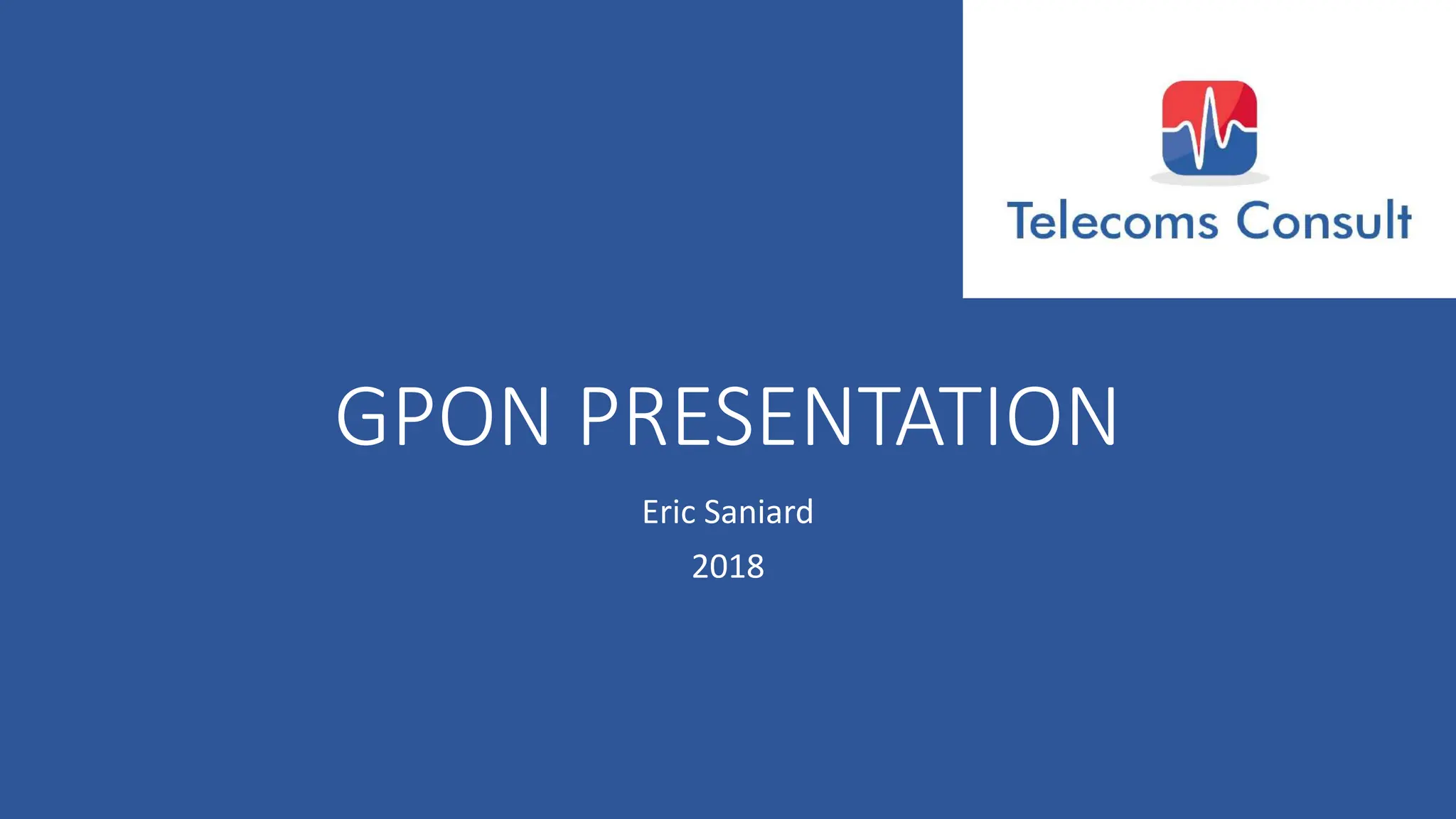 Gpon architecture and evolution presentation | PDF
