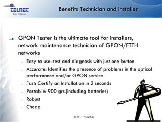 GPON-Tester (EN) | PPT