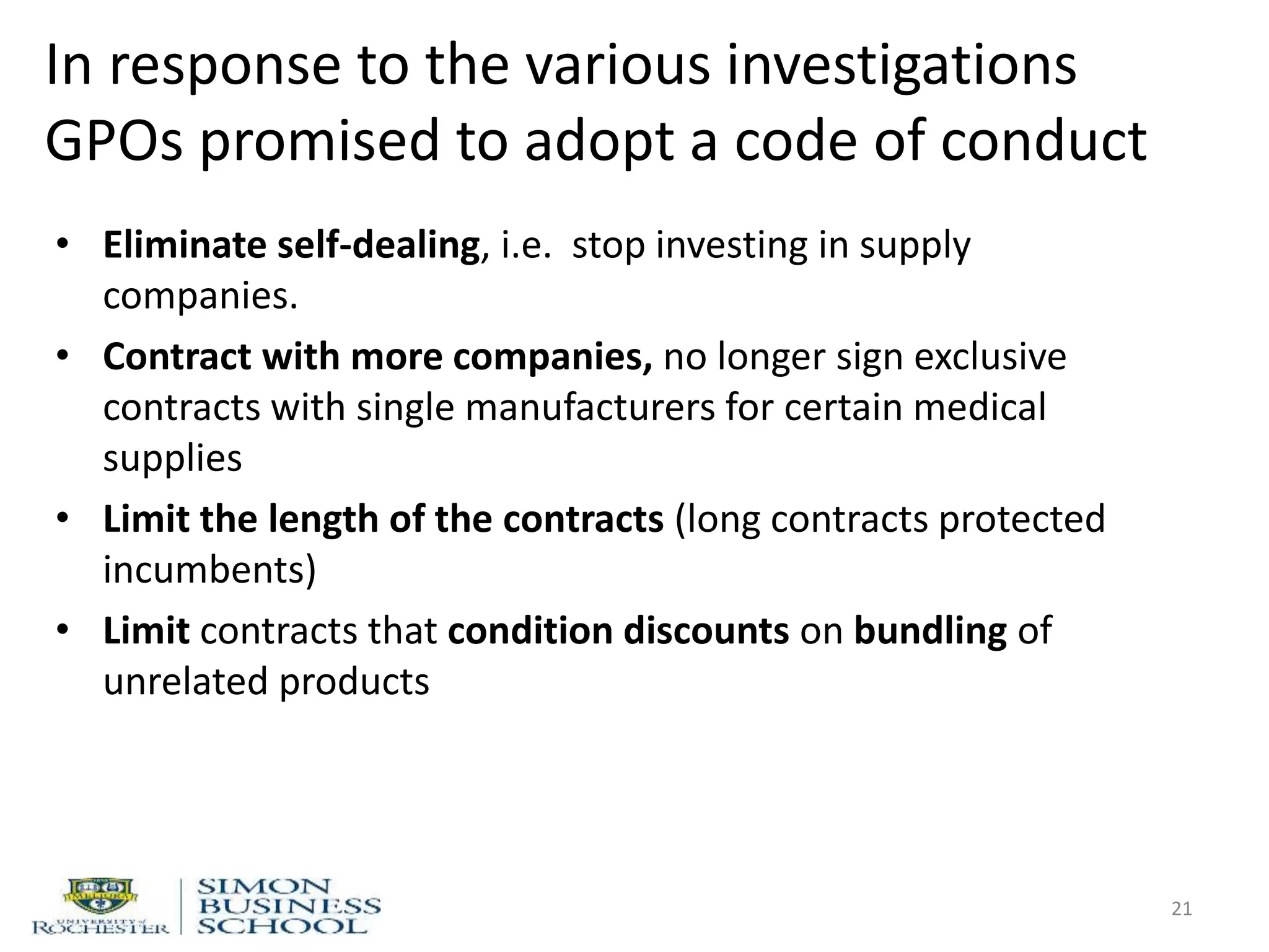 Healthcare Procurement - Custom Contracting through GPOs | PPTX