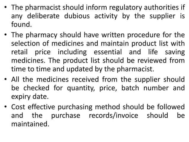 Good Pharmacy Practice | PPTX | Pharmaceutical Industry | Industries