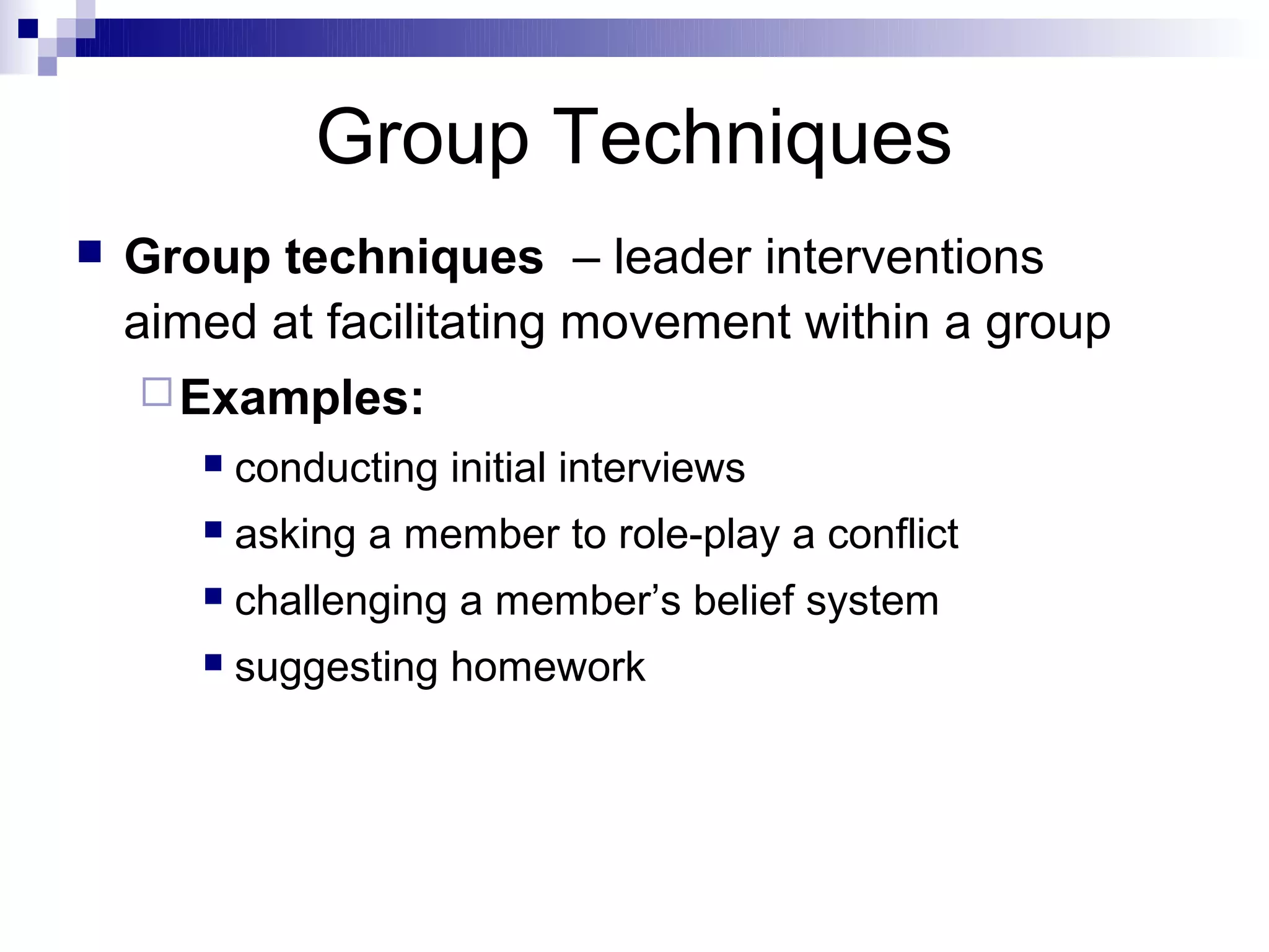 Gp&p 8ed-1rev introduction to group work | PPT
