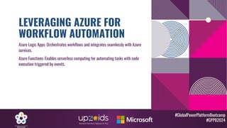 Streamlining Workflows: Unleashing Automation with Azure and Power Automate | PDF