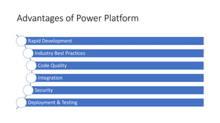Enterprise apps using Microsoft Power Platform | PPT
