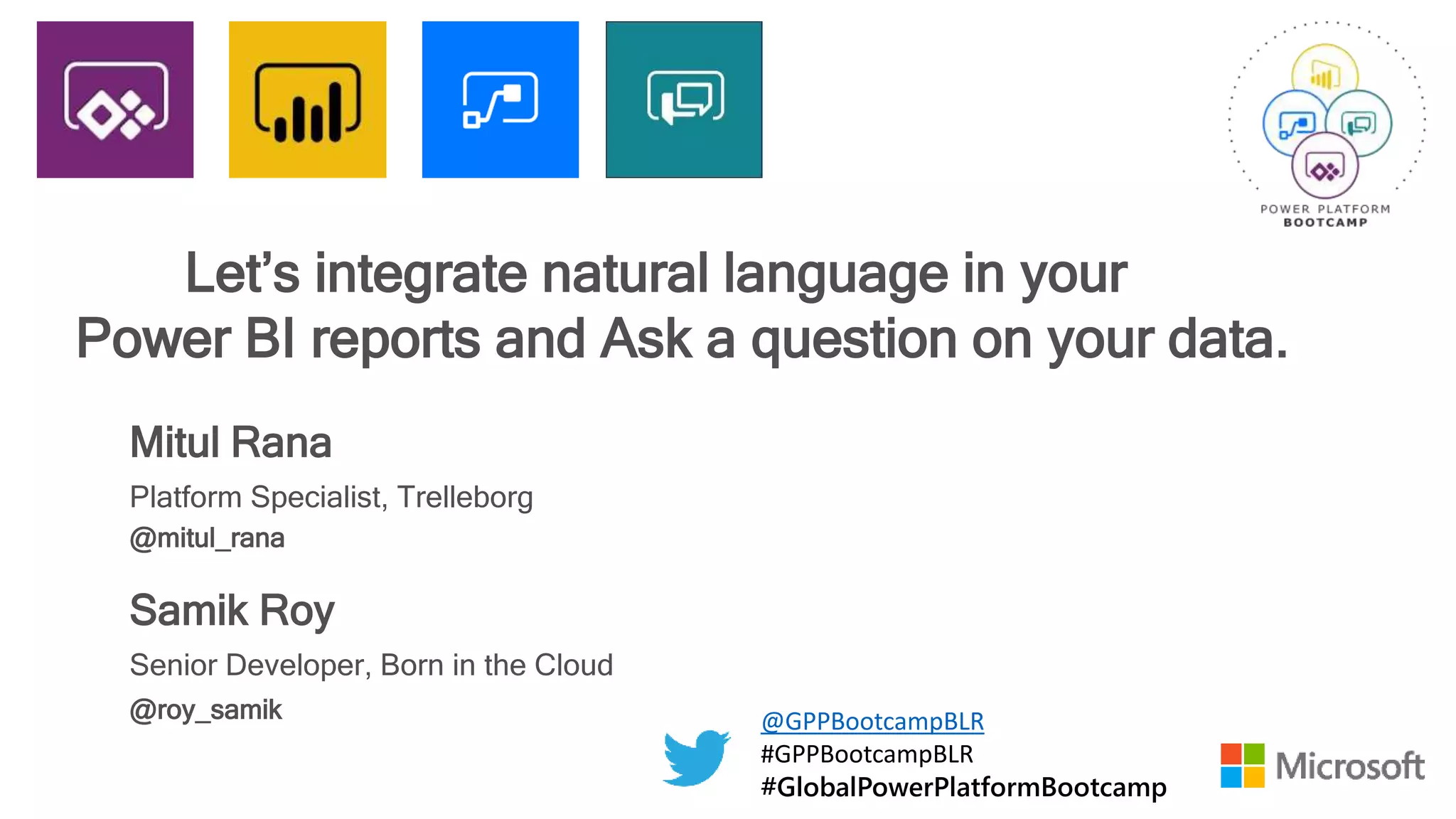 GPPB Natural Language PowerBI | PPTX