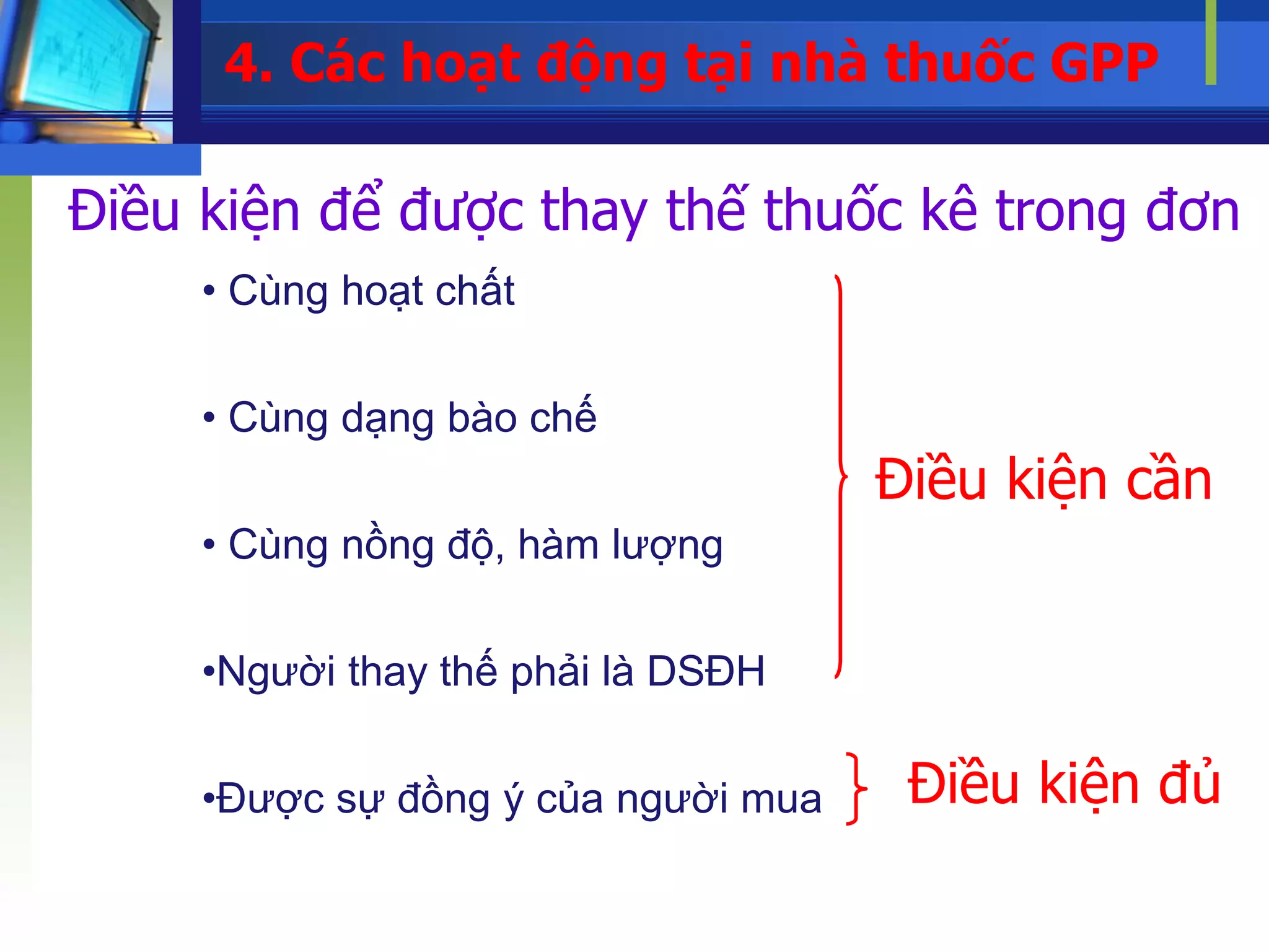 Gpp good pharmacy practice thuc hanh tot nha thuoc | PDF