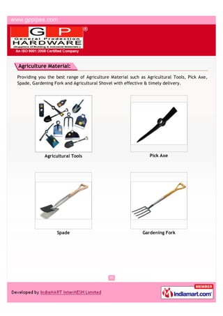 G. P. Hardware, Chennai, GI Flat | PDF