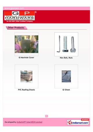 G. P. Hardware, Chennai, GI Flat | PDF