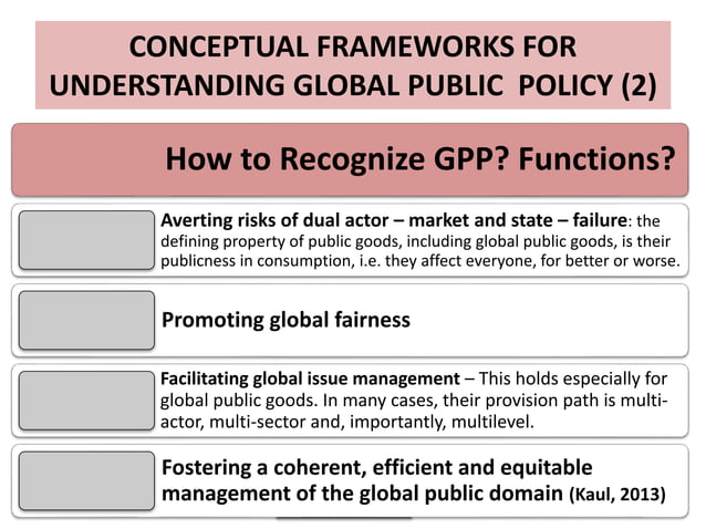 Governance and Global Public Policy | PPT