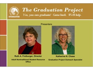 Graduation Project at UW Oshkosh | PPT