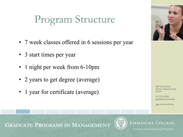 GPP Graduate Management Program Information | PPT | Free Download