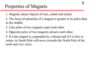 Magnets and magnetism | PPT
