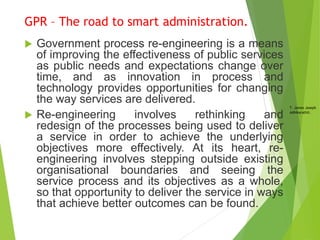 Government Process Re Engineering - Training for Kerala Land revenue ...