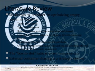 Assessment of Strategies that Lead to Optimization of Utilization of ...