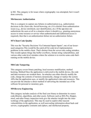 Report on Mobile security | PDF