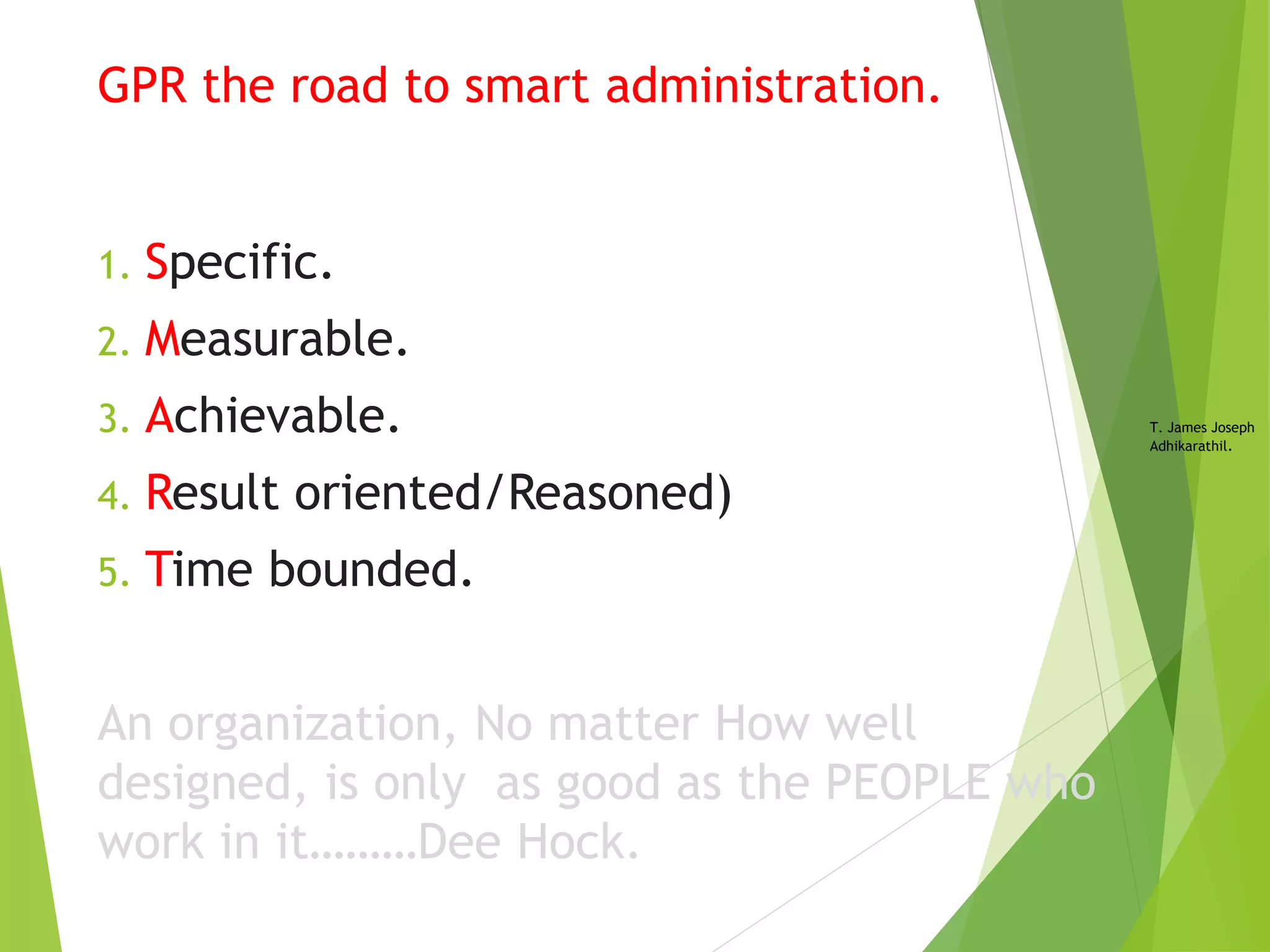 GPR government process re engineering Jamesadhikaram.pptx | Computer ...