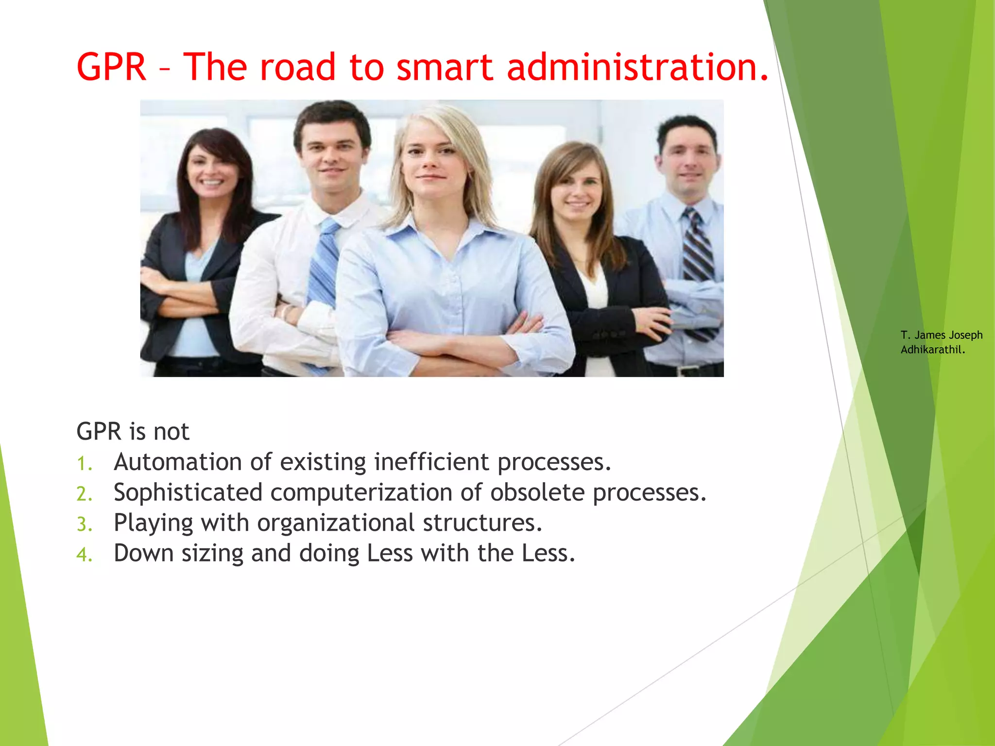 GPR government process re engineering Jamesadhikaram.pptx