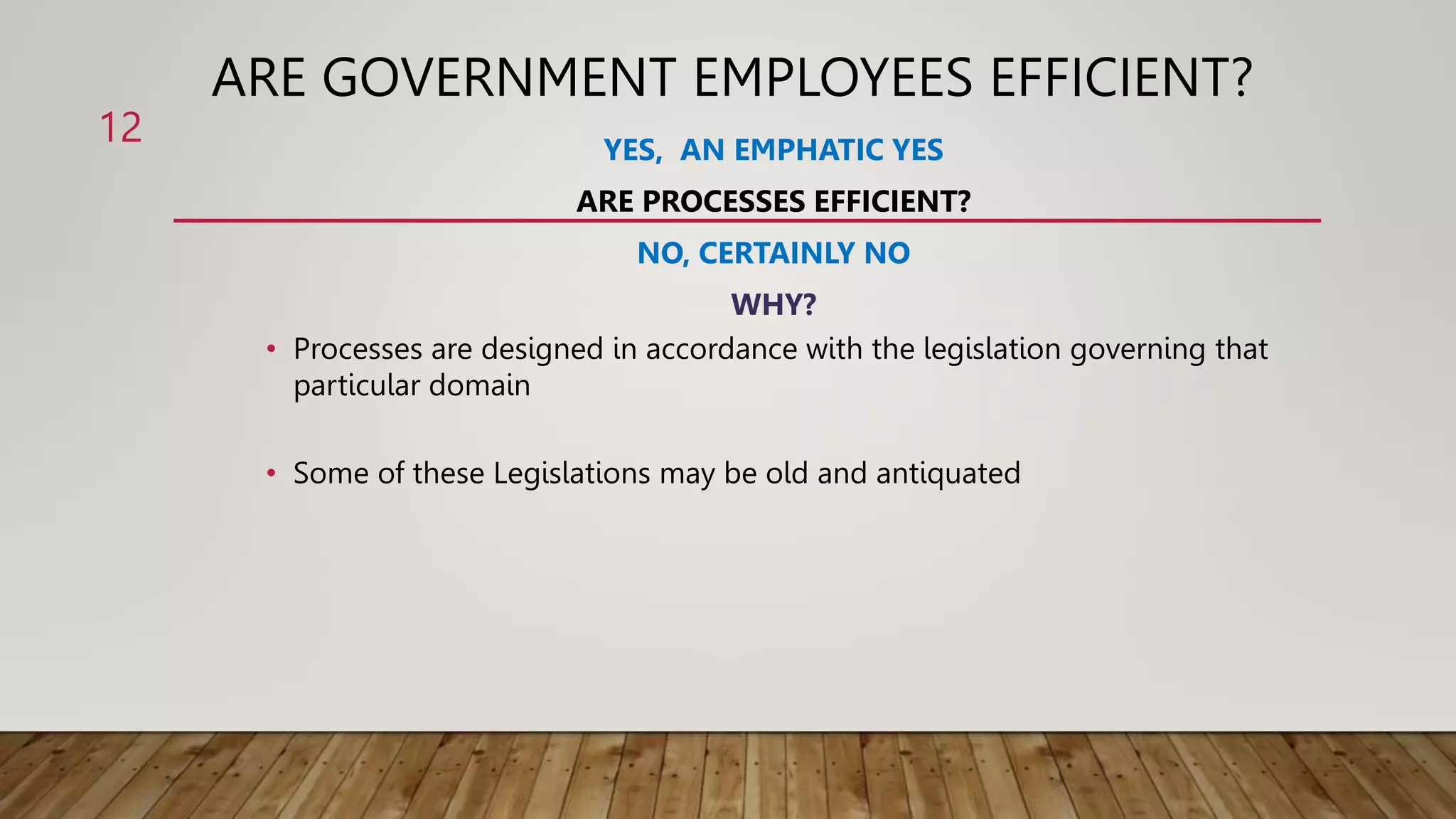 Government Process Re Engineering | PPTX