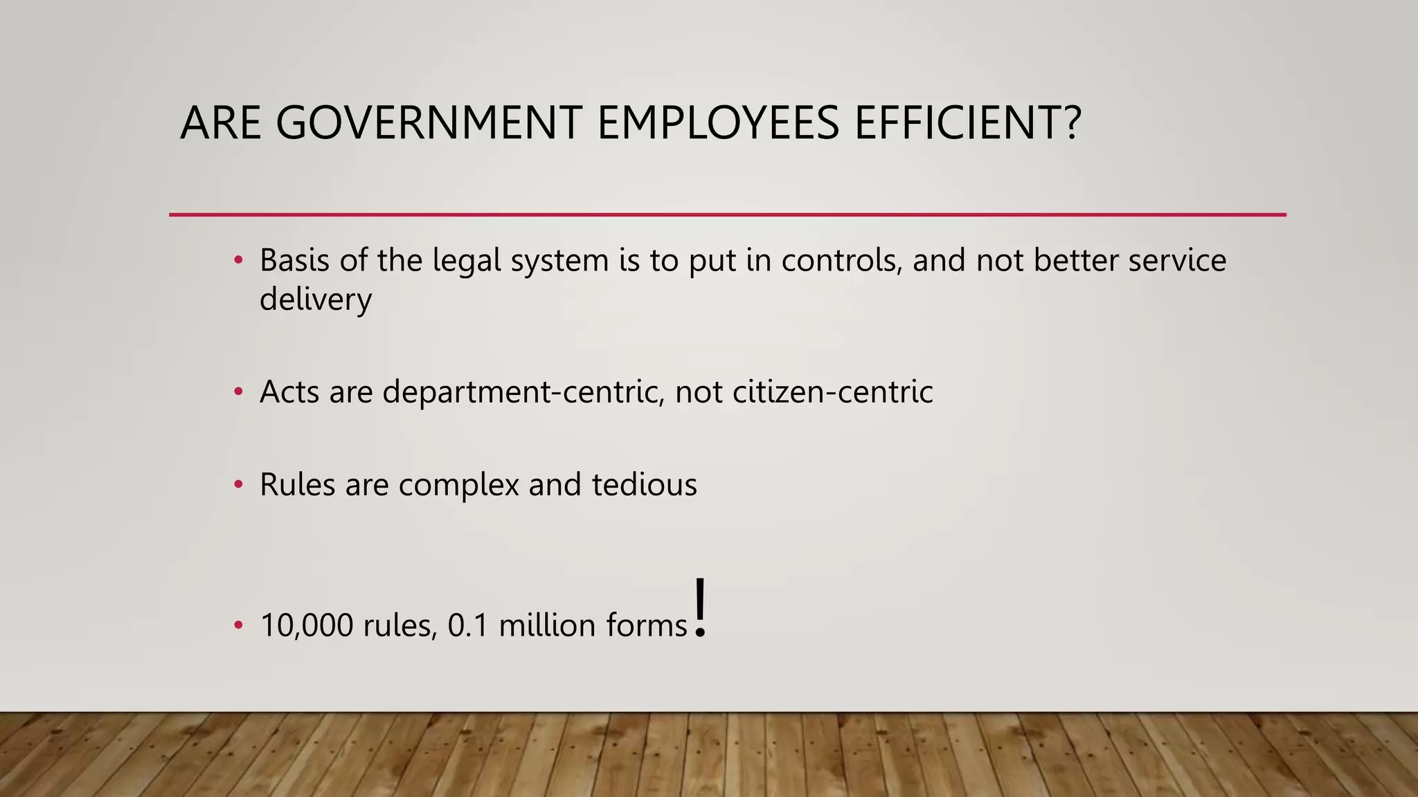 Government Process Re Engineering | PPTX