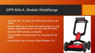 Georadar WideRange marca MALA | PPTX