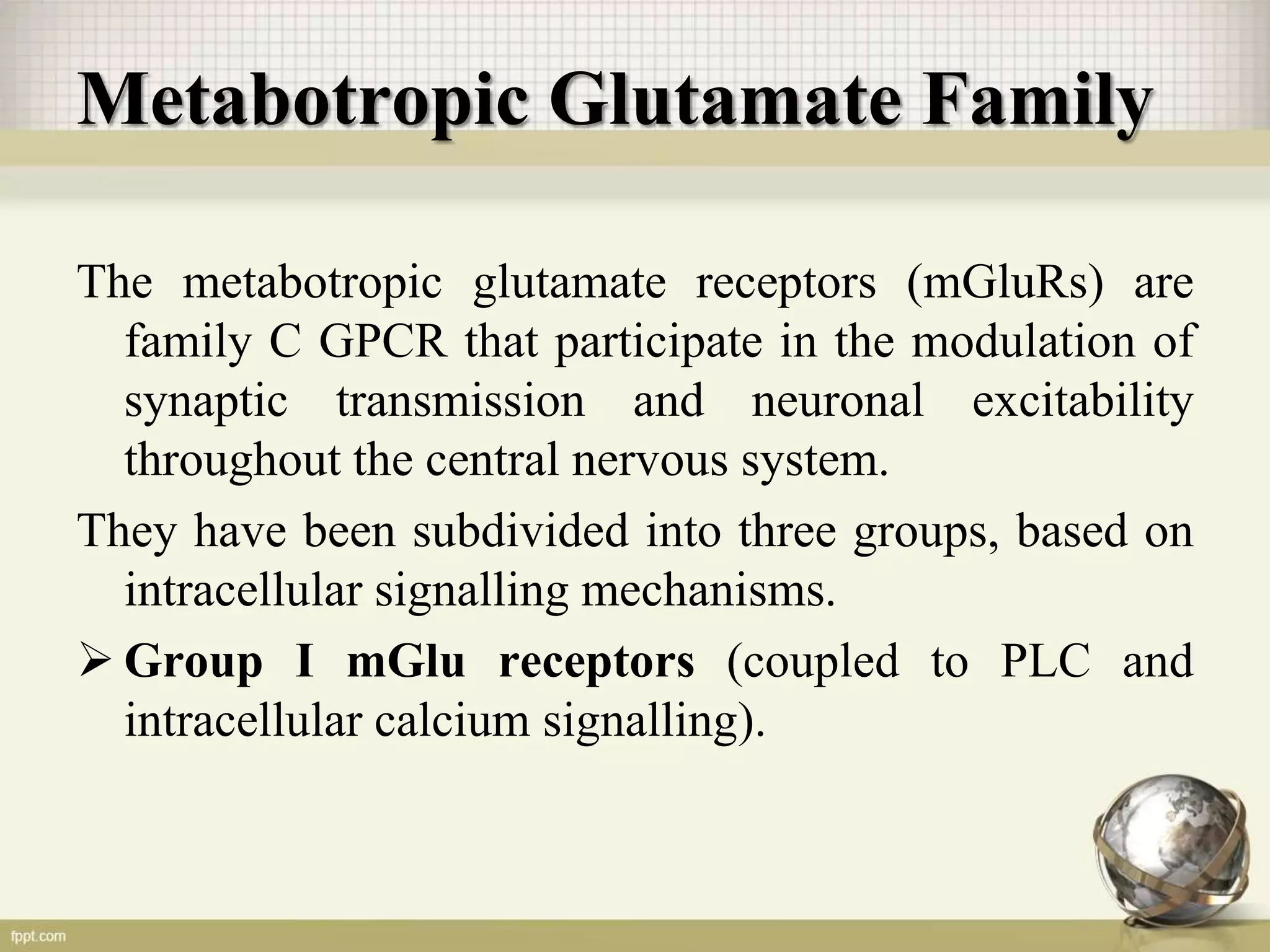 G protein coupled receptors and their Signaling Mechanism | PPTX