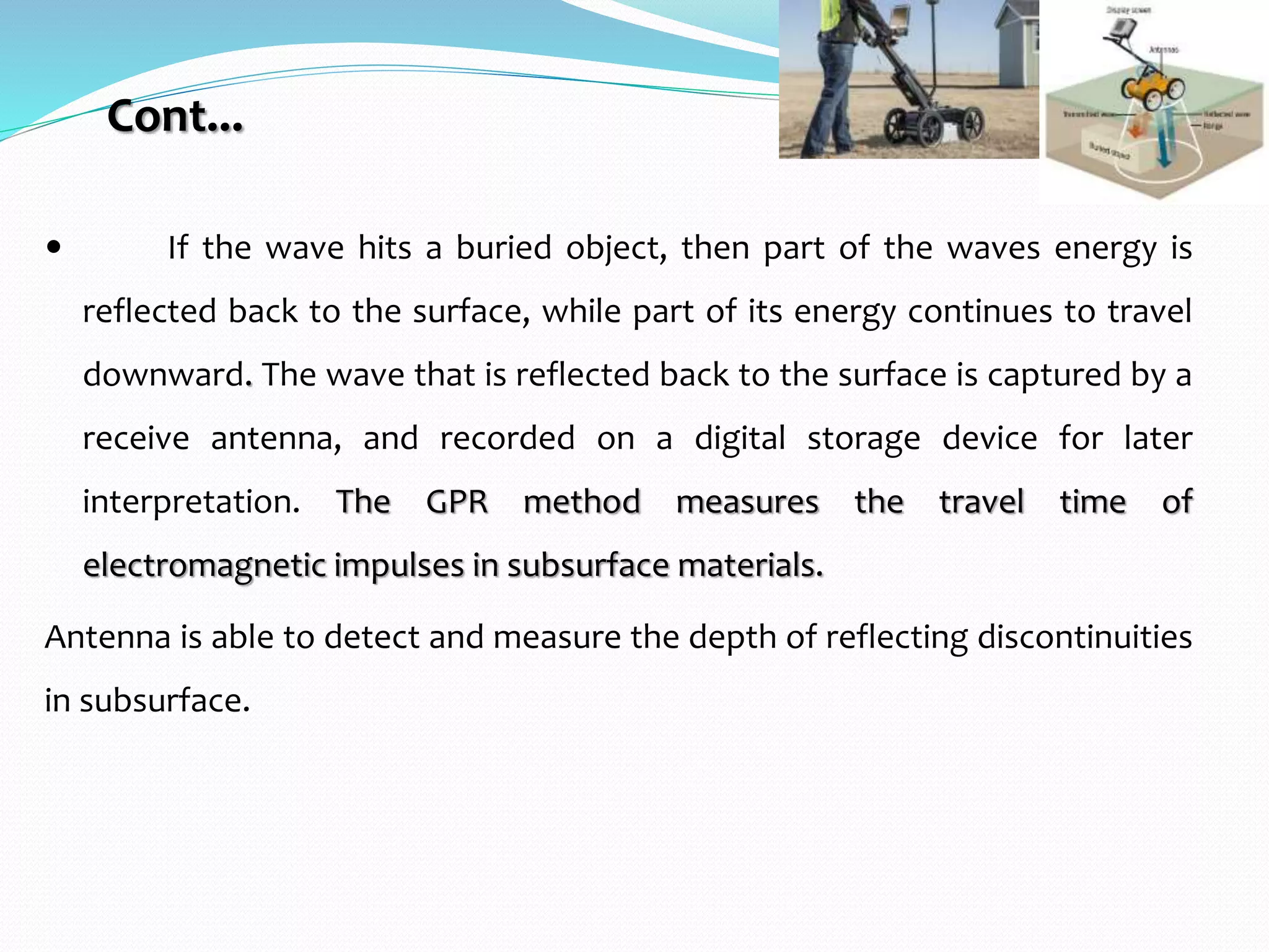 Ground Penetrating Radar (GPR) | PPTX