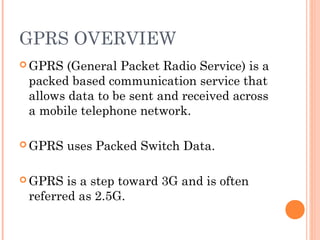 Gprs | PPT