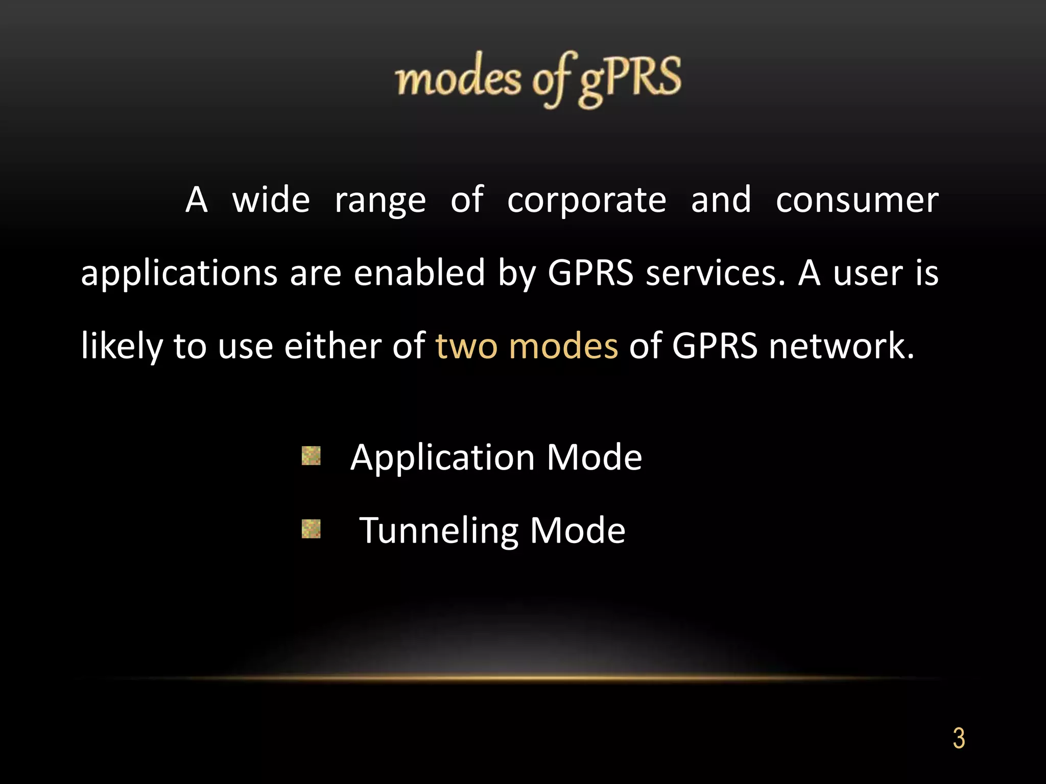 GPRS Technology | PPTX