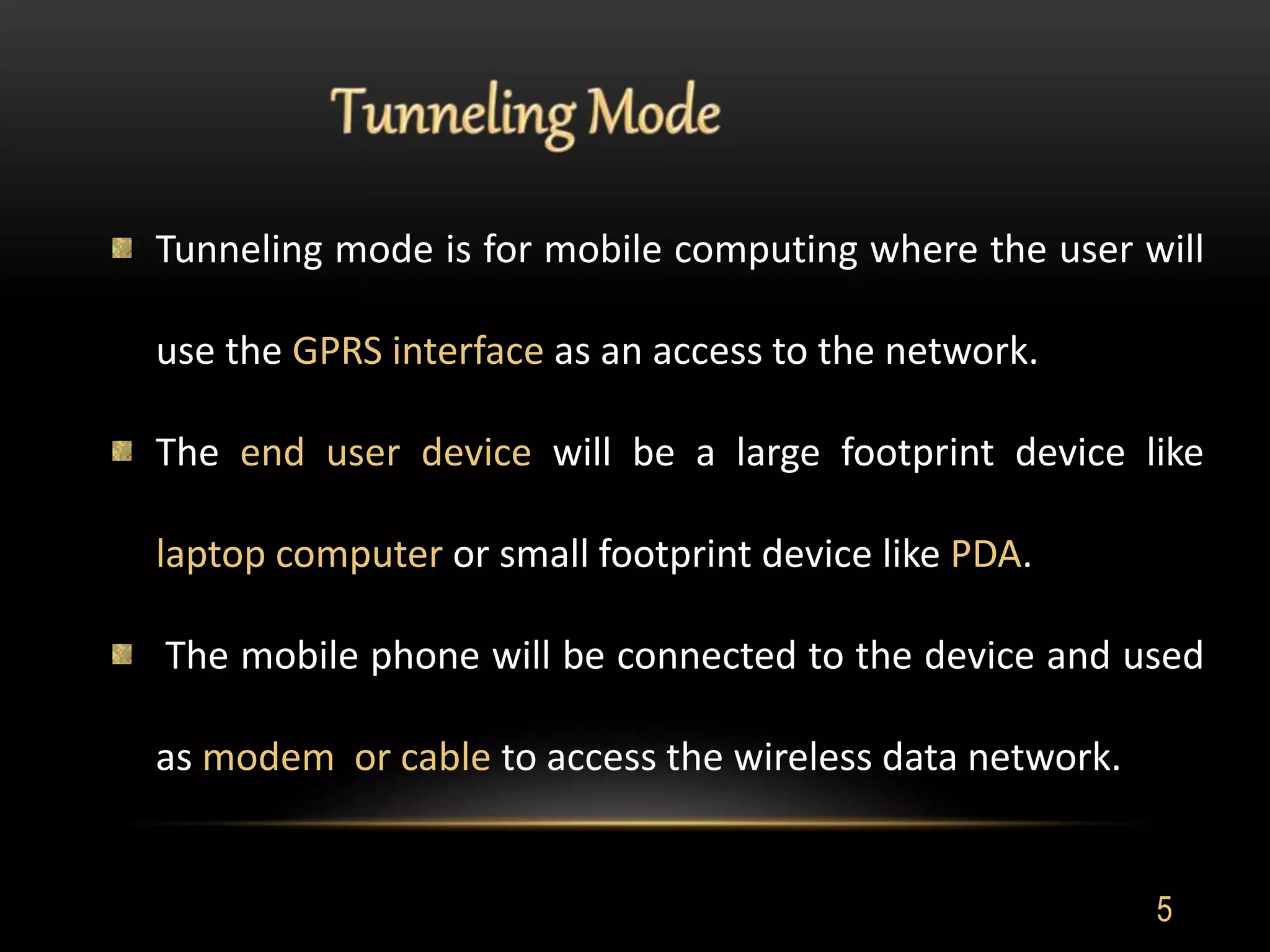 GPRS Technology | PPTX