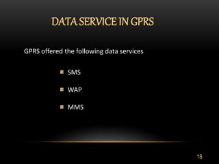 GPRS Technology | PPTX