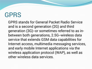 Gprs | PDF