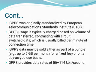 Gprs | PDF