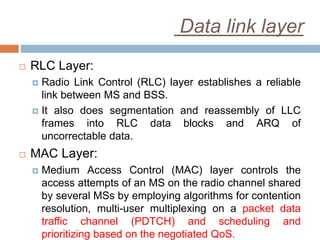 GPRS(General Packet Radio Service) | PPTX | Computer Networking | Computing