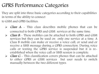 GPRS Technology, Cellular Mobile Communication | PPTX | Computer Networking | Computing