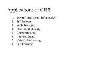 GPRS Technology, Cellular Mobile Communication | PPTX | Computer Networking | Computing