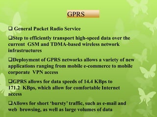 GPRS | PPTX