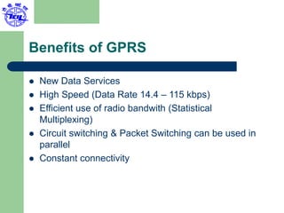 Mobile communication and computing gprs.ppt | Computer Networking | Computing