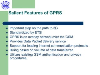 Mobile communication and computing gprs.ppt | Computer Networking | Computing