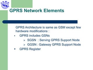 Mobile communication and computing gprs.ppt | Computer Networking | Computing