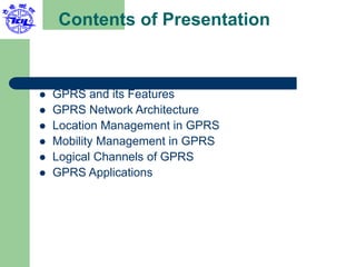Mobile communication and computing gprs.ppt | Computer Networking | Computing