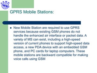 Mobile communication and computing gprs.ppt | Computer Networking | Computing