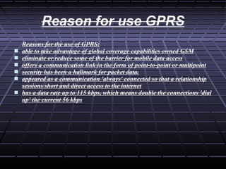 Gprs Achitrcture | PPT