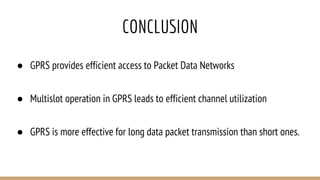 Gprs architecture | PPTX