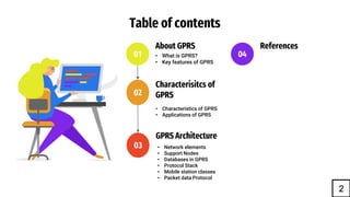 GPRS architecture | PPT