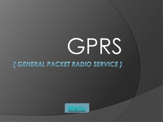 Gprs ( general packet radio service ) | PPT