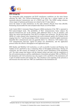 GPRS KPIs based on network performance | PDF