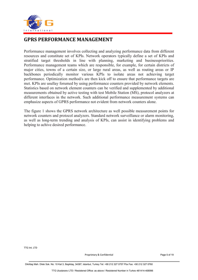 GPRS KPIs based on network performance | PDF | IT and Internet Support ...