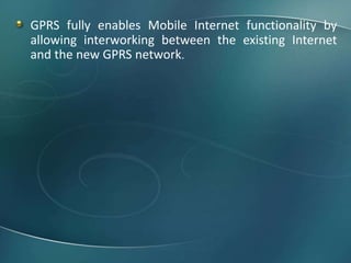 Gprs ppt | PPT